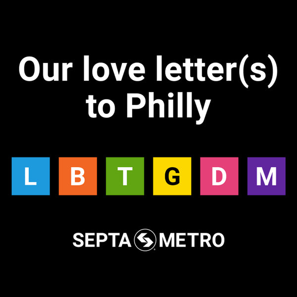 Metro Love Letters Poster - The SEPTA Store