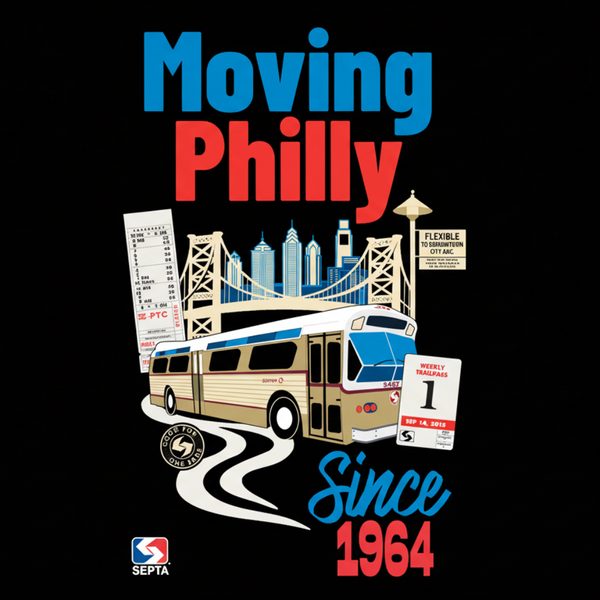 Moving Philly Poster - The SEPTA Store