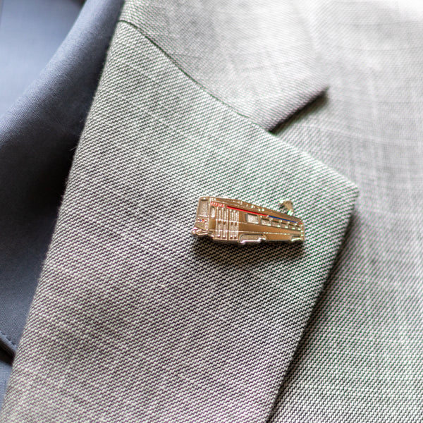 Kawasaki Trolley [T] Lapel Pin - The SEPTA Store