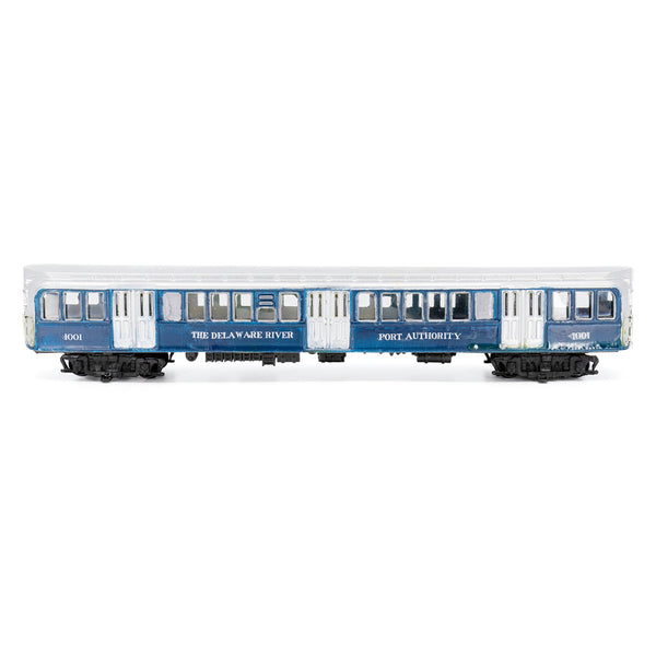 Bridge Train Car- Blue (Handcrafted) - The SEPTA Store