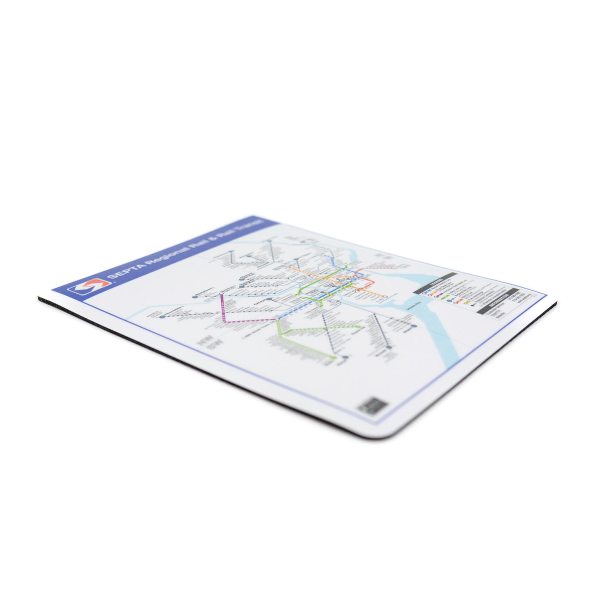 Rail Map Mouse Pad - The SEPTA Store